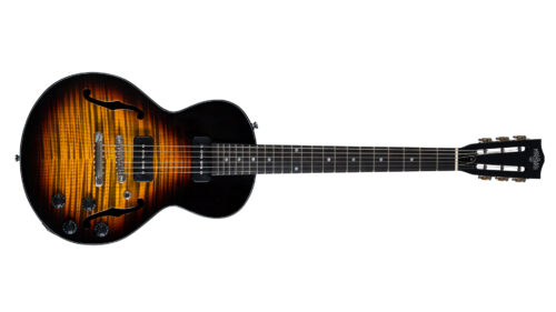 Little Wing Arched Top Non Cutaway Havana Tobacco Aged - Maybach Guitars